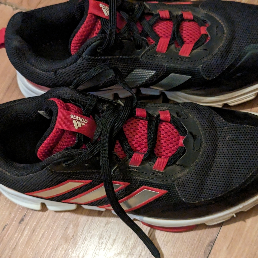 Adidas Speed Trainer 5 Athletic Shoes Black Red Silve… - Gem